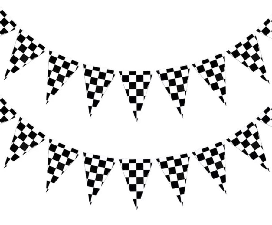 Race Car banner – Sugar Fun Party Store